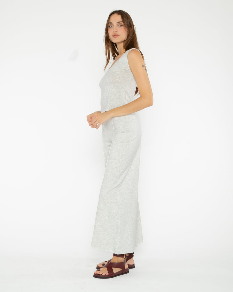 Heather Grey Fitted Scoop Tank | Ripley Rader