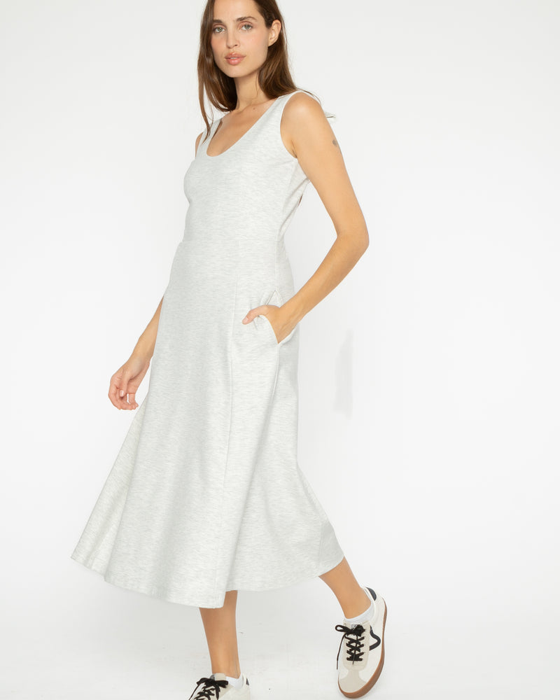 Heather Grey Scoop Dress | Ripley Rader